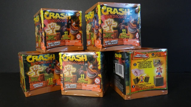 X5 CRASH BANDICOOT Smash Crate Blind Box New Unopened $45.00 - PicClick CA