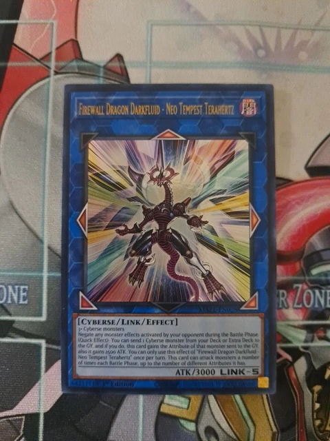 FIREWALL DRAGON DARKFLUID - NEO TEMPEST TERAHERTZ Ultra MAZE-EN028 1st Yu-Gi-Oh $14.99 - PicClick CA