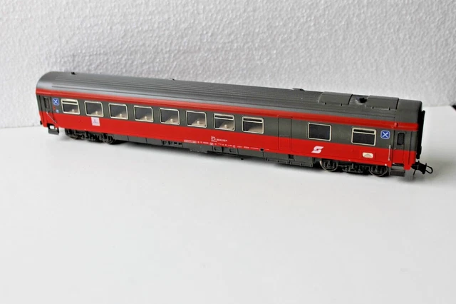 ROCO SPUR H0 Personenwagen-Speisewagen Eurofima Schnellzugwagen der ÖBB EUR 13,49 - PicClick DE