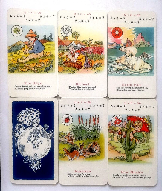 VINTAGE CARD GAME Flying Freddy The Fun Playing Benno 40 Cards 1960 Uk ...