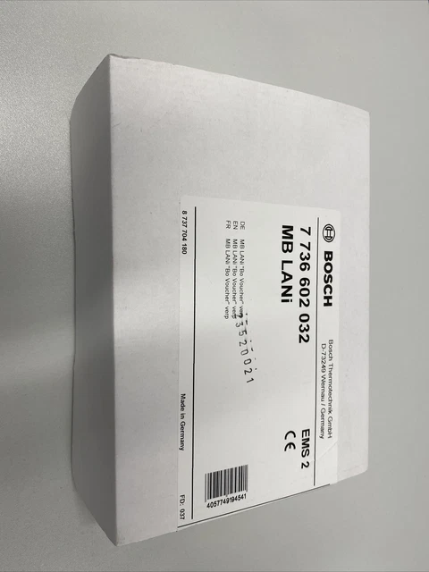 NEU & OVP Bosch/Junkers Internet-Gateway MB LANi, 7736602032 Internet ...