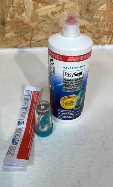 EASYSEPT PEROXIDE SOLUTION, 360ml - Contact Lens Solution with a simple ...