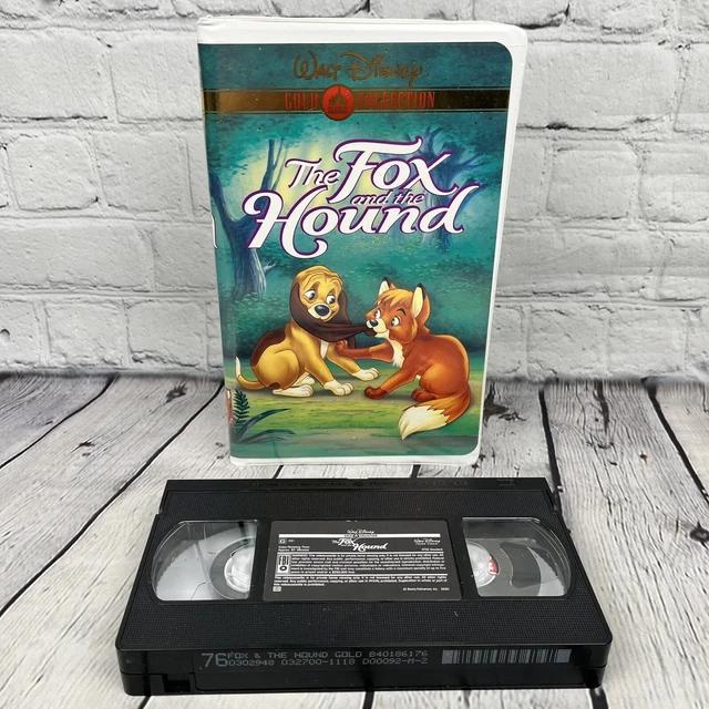 WALT DISNEY’S THE Fox and the Hound VHS Movie - Gold Collection 18580 ...