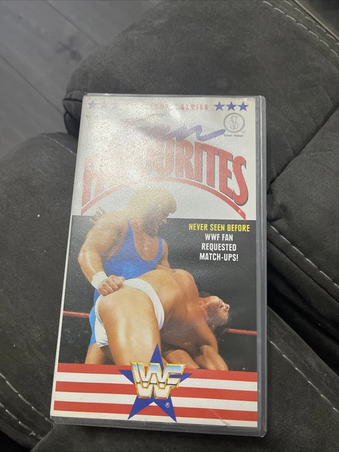 WWF FAN FAVOURITES VHS £5.00 - PicClick UK