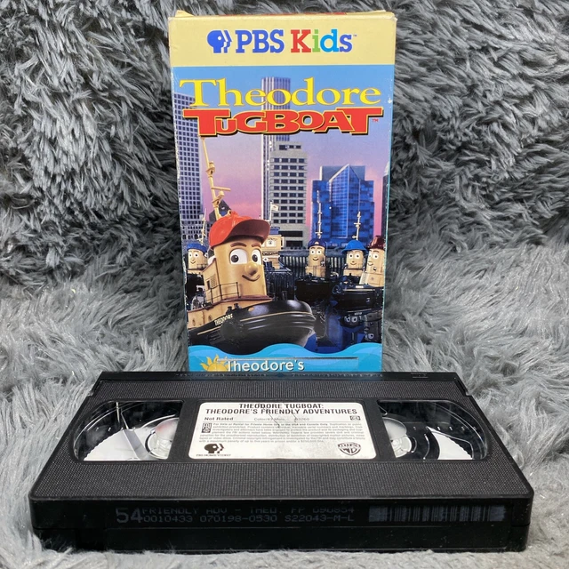 THEODORE TUGBOAT THEODORES Friendly Adventures VHS 1998 PBS Warner ...