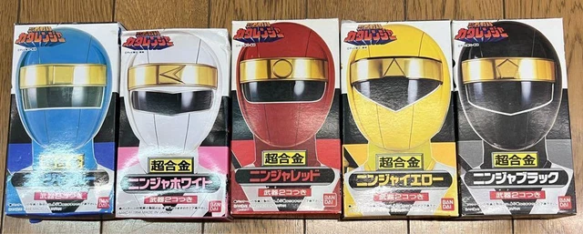 POWER RANGERS ALIEN Ninja Kakuranger Chogokin Lot de 5 figurines en ...