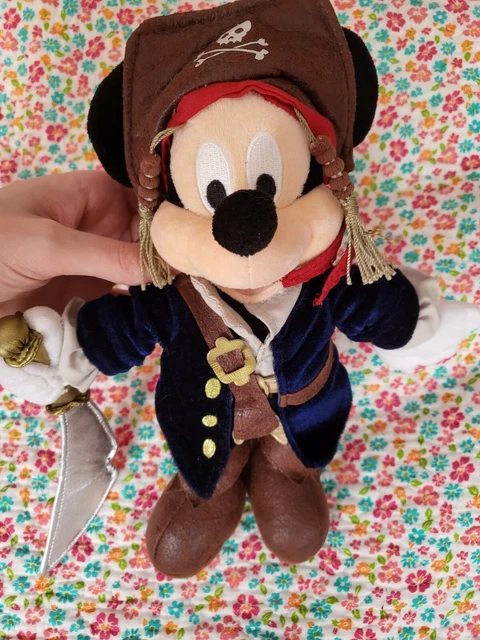 DISNEYS MICKEY MOUSE Pirates Of The Caribbean Plush Soft Toy £15.00 ...