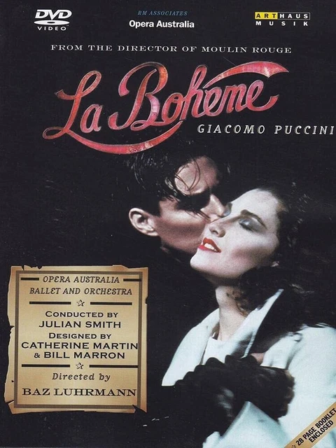 LA BOHEME (DVD) David Hobson Cheryl Barker Roger Lemke Christine ...