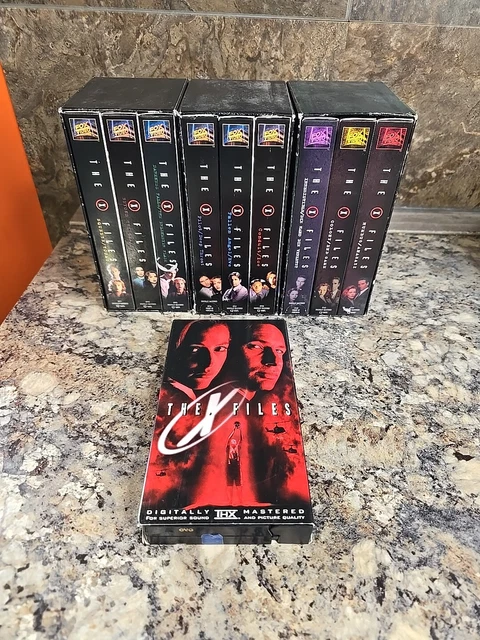 THE X-FILES MOVIE VHS 1998 THX Vintage 20th Century Fox Box Sets x3 $69 ...