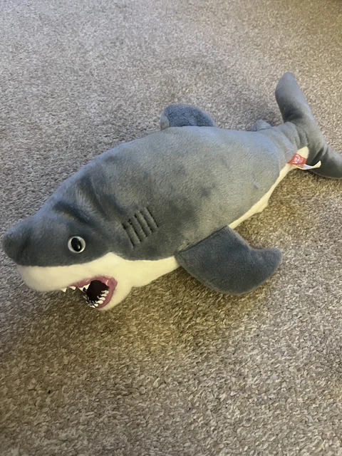 WILD REPUBLIC GORGEOUS grey shark soft toy plush £10.00 - PicClick UK