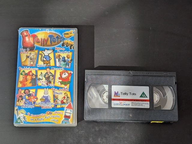 CITV TELLY TOTS Children's VHS Video Cassette £14.99 - PicClick UK