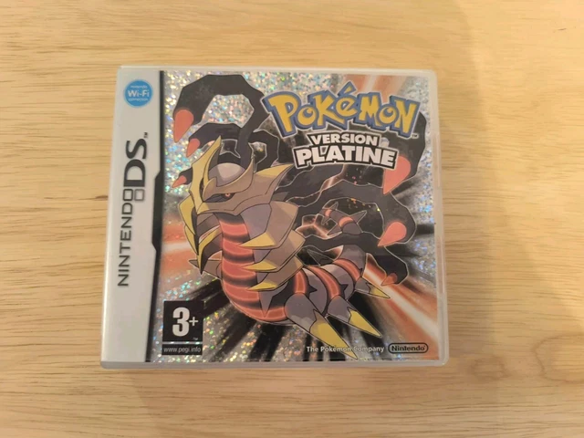POKEMON VERSION PLATINE Nintendo DS Pal Fr Complet Avec Notice EUR 89 ...