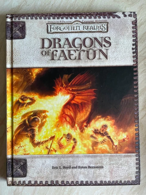 DUNGEONS & DRAGONS Forgotten Realms: Dragons of Faerun (Hardcover, 2006 ...
