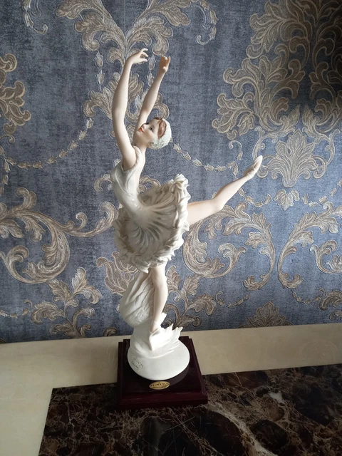 &GIUSEPPE ARMANI FIRENZE Capodimonte Statuetta Ballerina Danzante ...