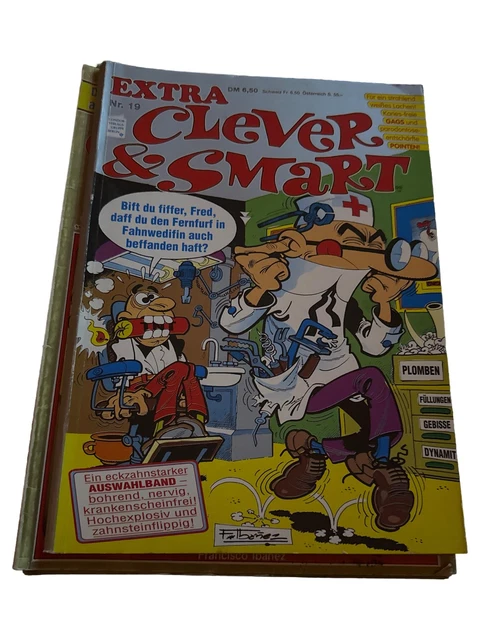 CLEVER & SMART Nr. 19 Fumetto Ibáñez Umorismo Dentista EUR 8,95 ...