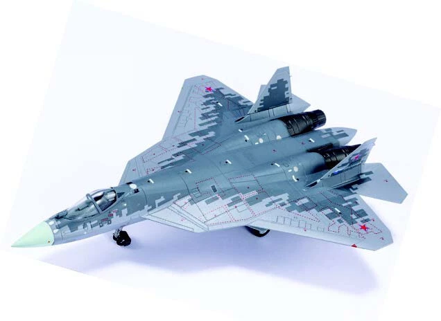 AIR FORCE 1 1:72 Russian Sukhoi Su-57 "Felon" Stealth Fighter - Digital ...