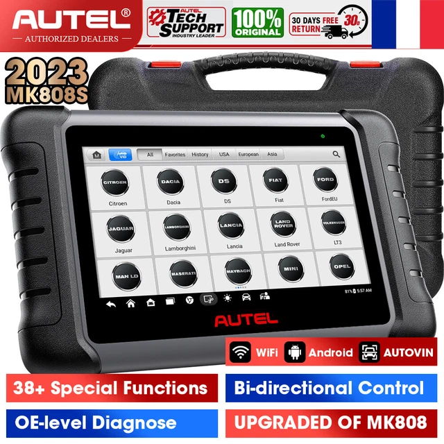 AUTEL MAXICOM MK808S MX808S Outils diagnostics scanners Systèmes ...