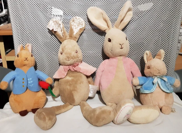 BEATRIX POTTER PETER Rabbit Soft Toy Cuddly Plush Traditional Bunny ...