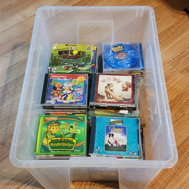 KIDS EDUCATIONAL CD-ROM 100+ Games YOU PICK - Reading, Math, Puzzle ...