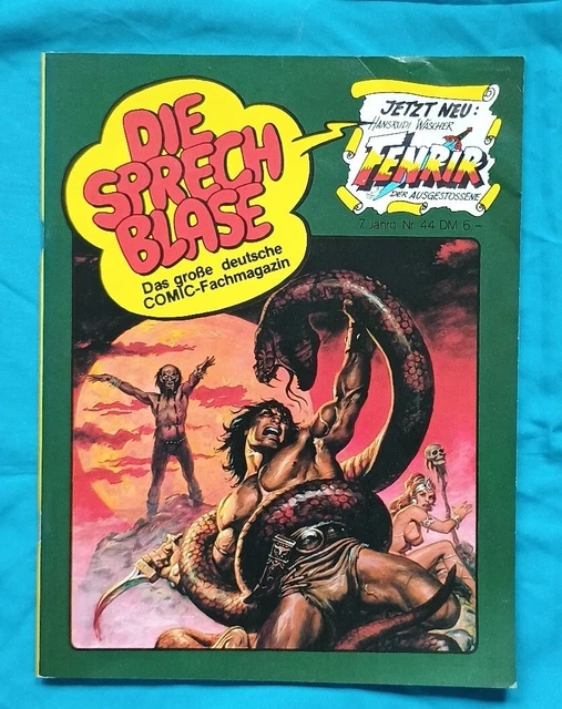 DIE SPRECHBLASE NR. 44 mit FENRIR, Conan und Storm EUR 1,99 - PicClick DE