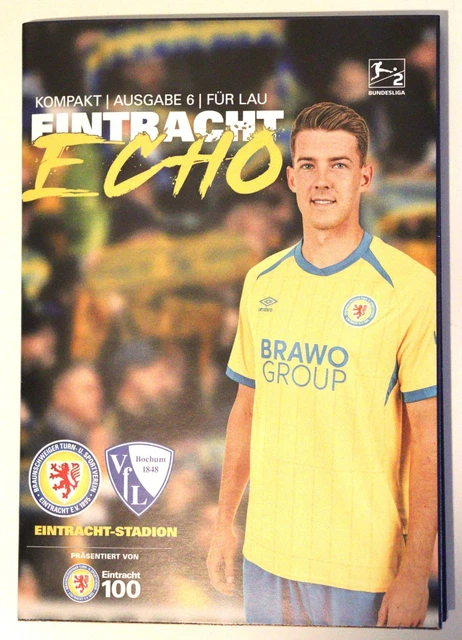 STADIONZEITUNG 2025/26 EINTRACHT Braunschweig - VfL Bochum (9.11.2025 ...