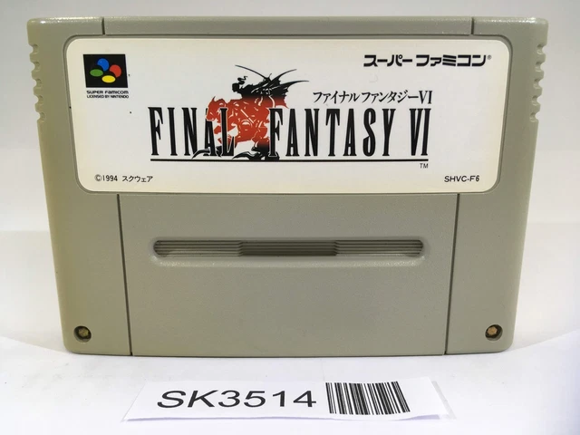 SK3514 FINAL FANTASY VI 6 SNES Super Famicom Japan $16.68 - PicClick AU