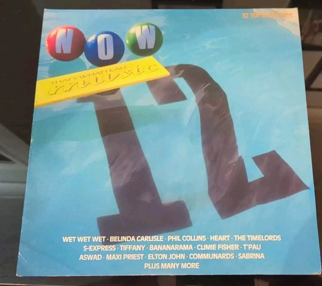 NOW THAT'S WHAT I Call Music 12 1988 Double LP Vinyl Record Various ...