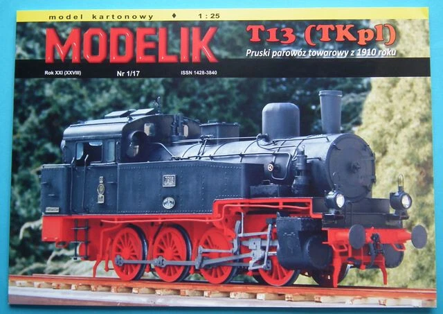 MODELIK 1/2017 - Preußische Dampflokomotive T13 (TKpl) EUR 49,00 ...
