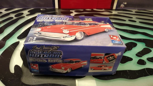 ERTL BOYD CODDINGTON American Hotrod 1957 Chevy Hard Top 1:25 Model Kit ...