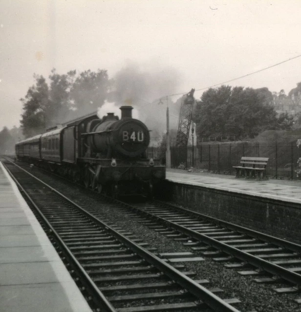 VINTAGE TRAIN PHOTOGRAPH B40 Hall class steam locomotive railway 1960s #46 £7.99 - PicClick UK
