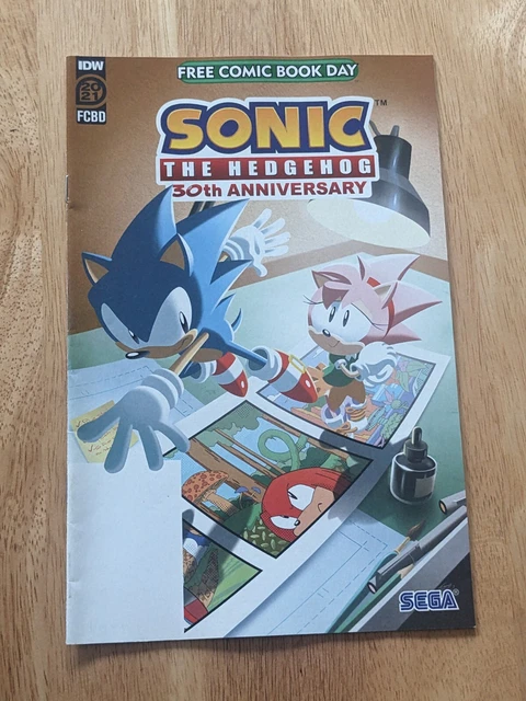 Sonic The Hedgehog Tails 30th Anniversary Idw One Shot Comic Cover A