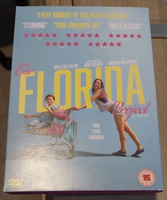 THE FLORIDA PROJECT DVD + slipcover Willem Dafoe Sean Baker £3.84 ...