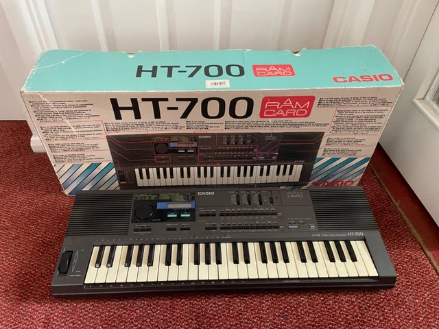 CASIO HT-700 KEYBOARD Synthesizer, owned since new ** READ DESCRIPTION ...