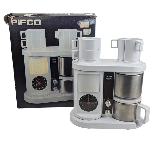 PIFCO VINTAGE DE Luxe Automatic Teamaker Model 1152 Made In England ...