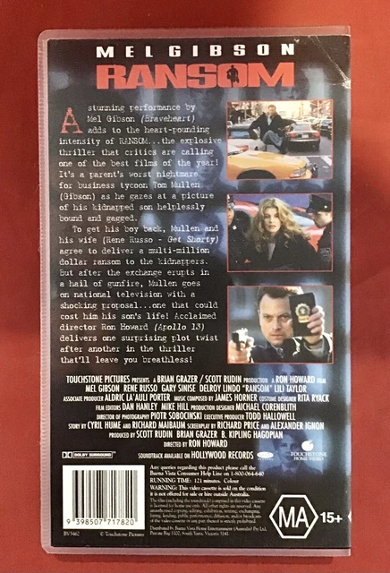 RANSOM VHS RETRO Vintage Video Cassette as New (Factory Seal Tape) $79. ...