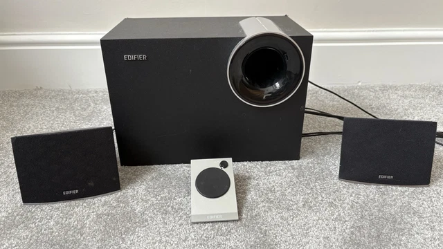 EDIFIER M1380 2.1 PC Multimedia Speaker System, 38W Black £50.21 ...