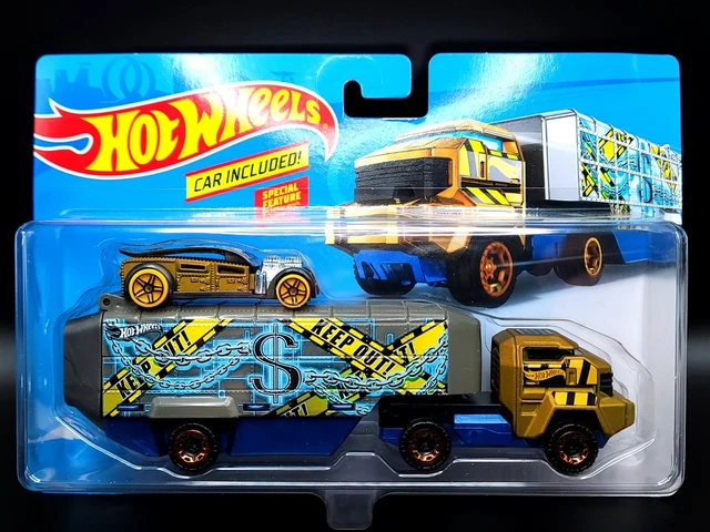 HOT WHEELS TRACK SUPER RIGS Trucks Bank Roller 1:64 Scale Die-cast Car ...