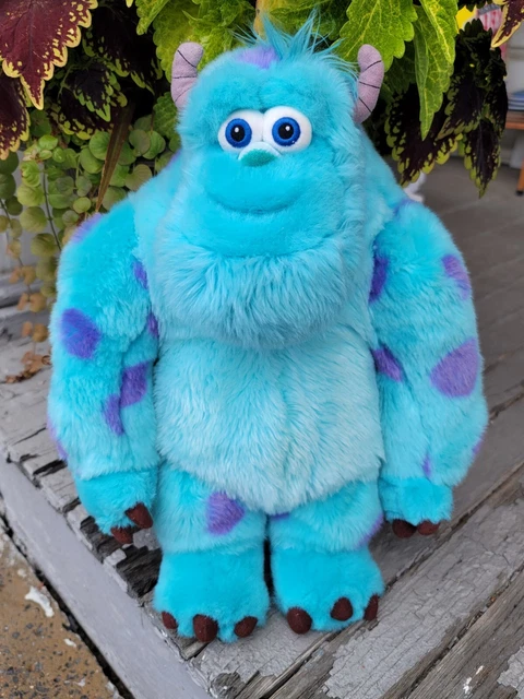 DISNEY STORE PIXAR Monsters Inc Sulley Sully 16" Authentic Stuffed ...