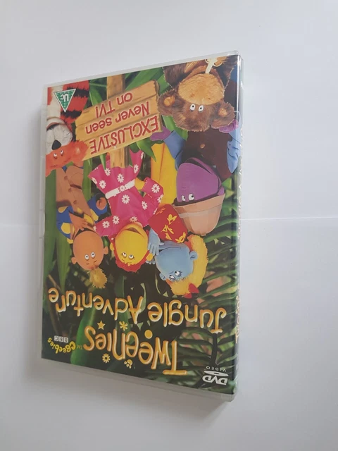TWEENIES JUNGLE ADVENTURE Kids DVD Cbeebies TV Show 2004 BBC Never Seen ...