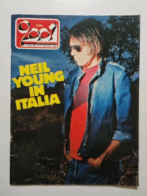 CIAO 2001 37-1982 Blade Runner-Neil Young-Rickie Lee Jones-Leo Sayer ...