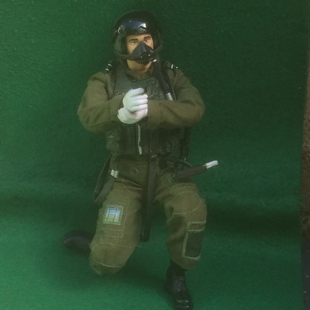 HM ARMED FORCES Jet Fighter Pilot Action Figure,Complete As Originally ...