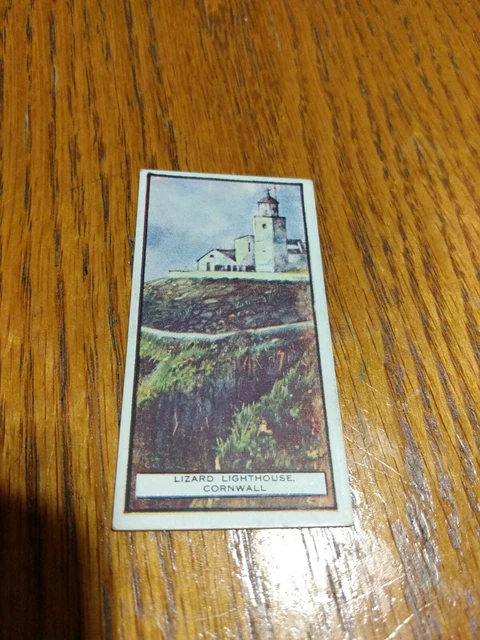 THREE CASTLES LIGHTHOUSE Tobacco/Cigarette Cards $16.94 - PicClick AU