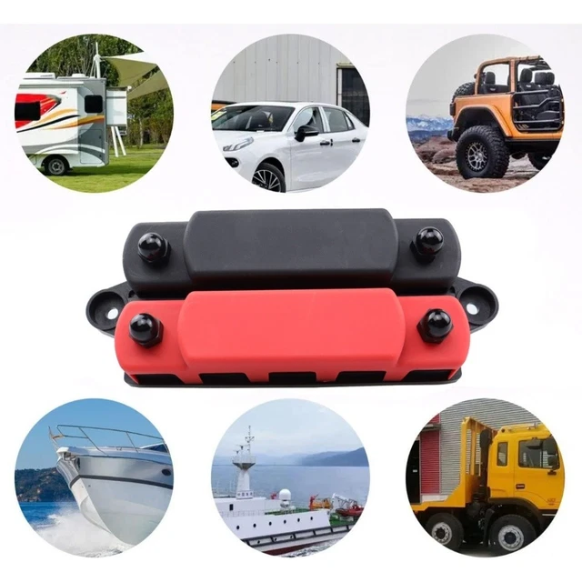 BUSBAR TERMINAL BLOCK 300A High Current with M6 Studs for Marine and ...