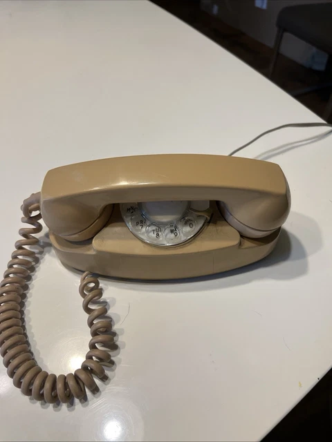 WESTERN ELECTRIC 702BM Princess Rotary Dial Telephone £40.02 - PicClick UK