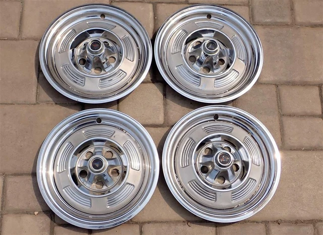 1964 1965 BARRACUDA Valiant Wheelcovers 13 Inch Wheels Mopar Dodge ...