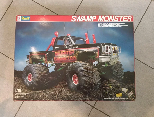 VINTAGE 1985 CEJI/REVELL Swamp Monster 1/16 Model Kit *Rare/New/Boxed ...