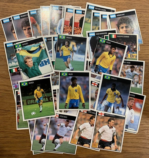 ORBIS WORLD CUP Italia 90 Football Stickers (unused) - Pick Your Own £0 ...