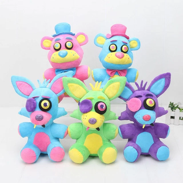 FIVE NIGHTS AT Freddy's Spring Colorway Plush FNAF Foxy Cupcake Freddy ...