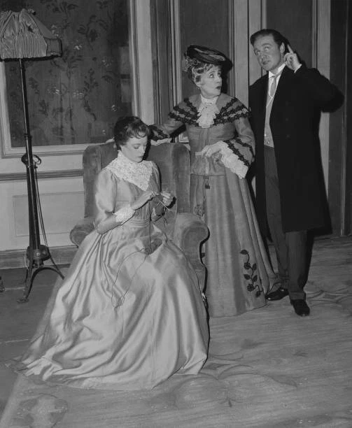 ACTORS MAGGIE SMITH as Maggie Wylie Fay Compton as Comtesse de la Br ...