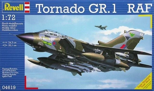 REVELL TORNADO GR.1 RAF 1:72 Plastic Model Kit £14.50 - PicClick UK